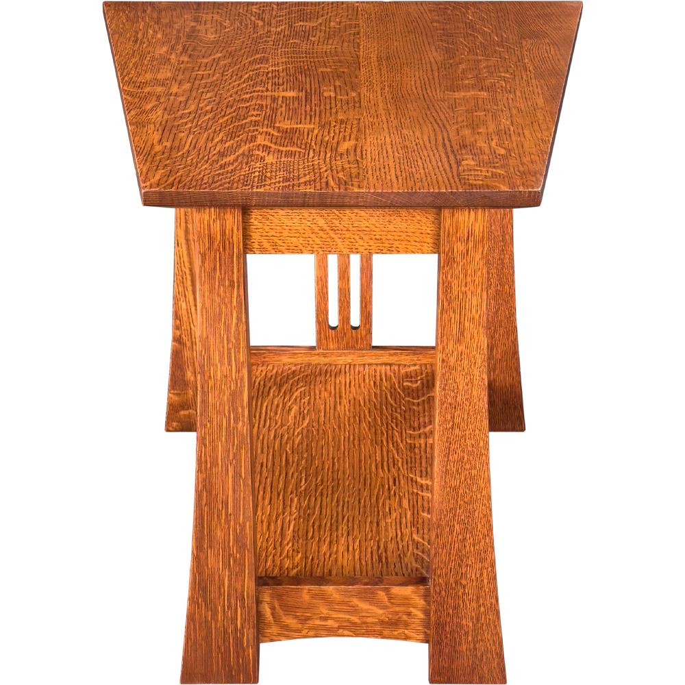 Solid Wood Furniture: Copper Creek Wedge End Table | Stuart David